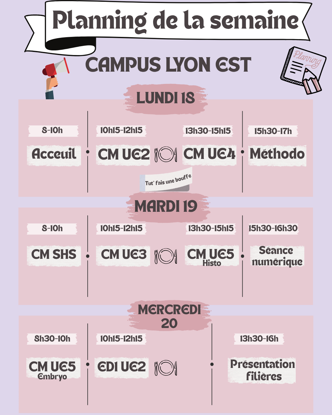 Pré-rentrée 2025 – Tutorat Lyon Est